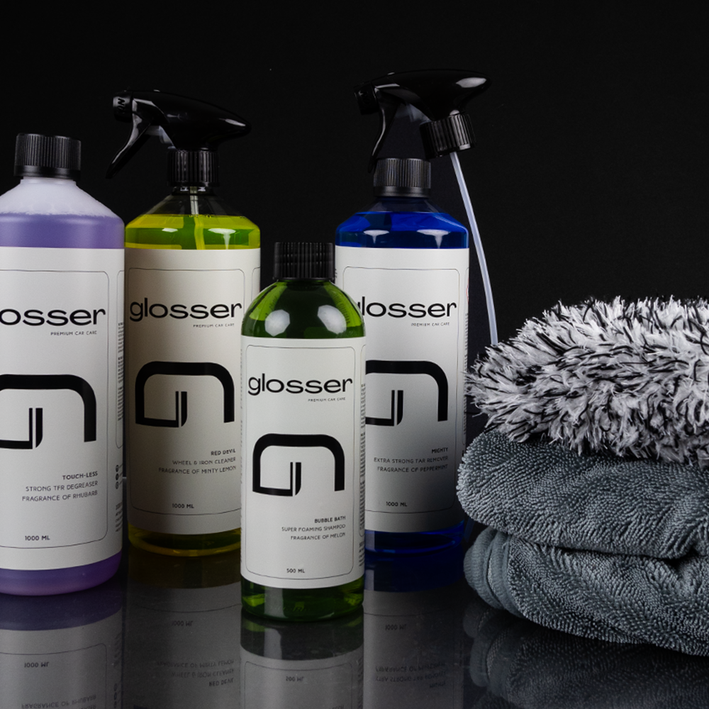 Glosser Bilvårdsprodukter | Alla produkter | Glosser Car Care